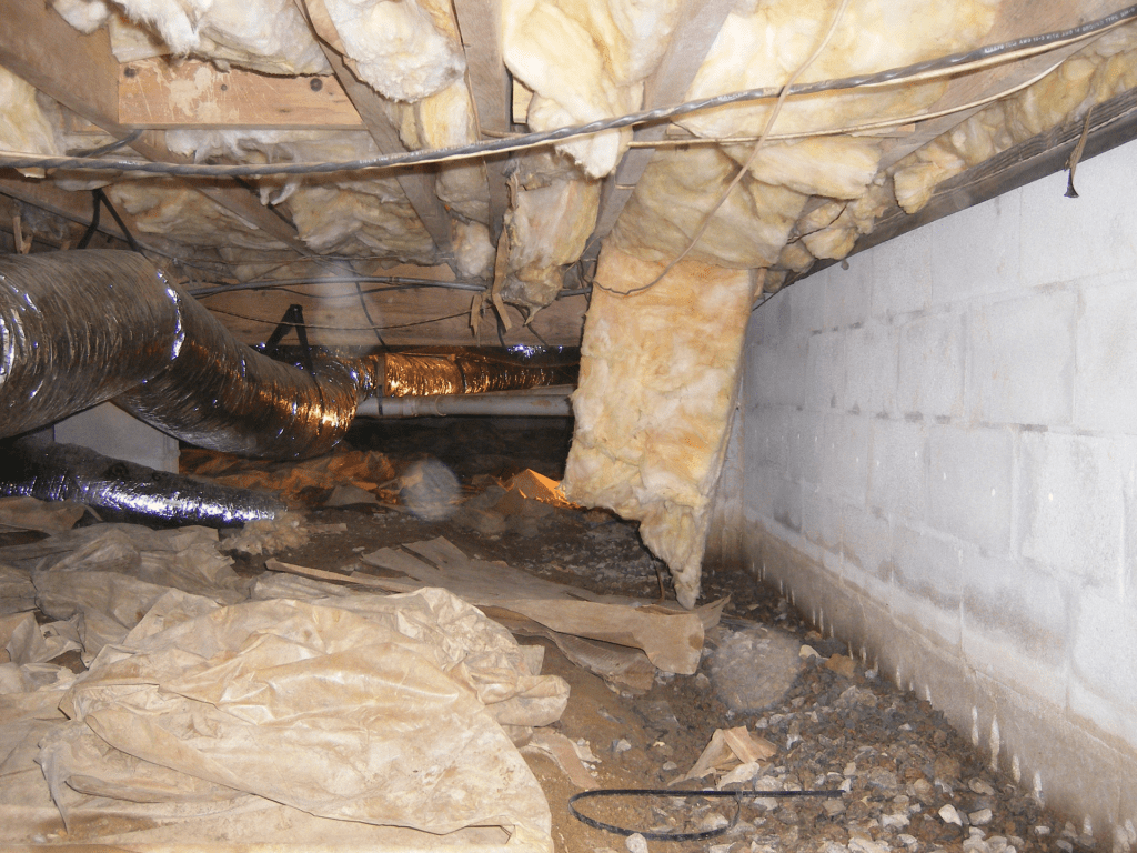 What To Do With Wet Crawl Space Insulation | Groundworks
