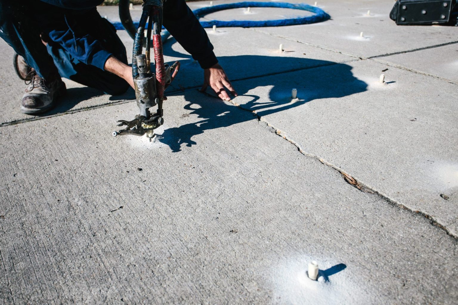 What Is PolyRenewal™?: Concrete Lifting With Polyurethane Foam